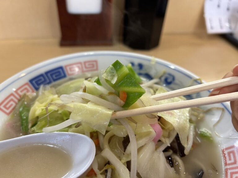 【薬院】長崎亭｜福岡で50年愛される具沢山の本格ちゃんぽん！